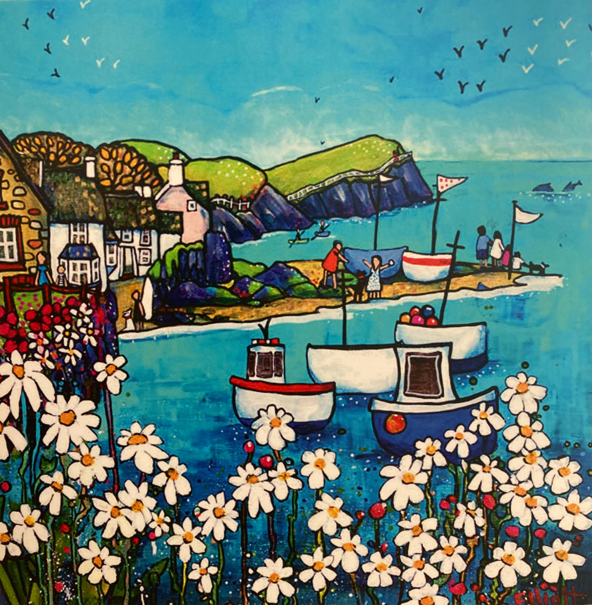 Helen Elliott Card ‘Newport Spring Flowers’ – Fair and Fabulous